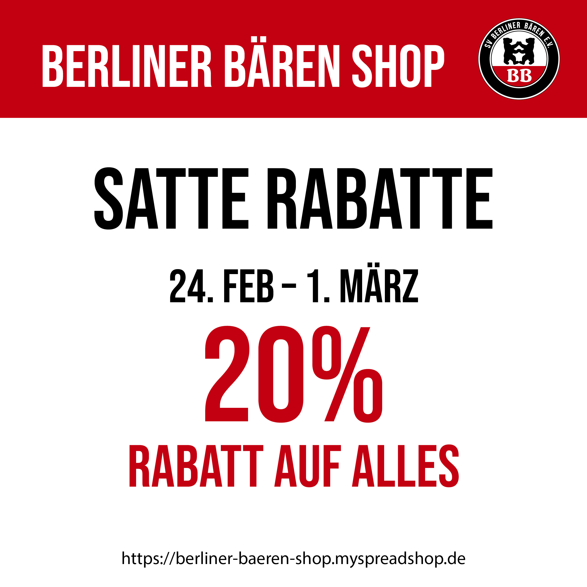 Satte Rabatte im Shop